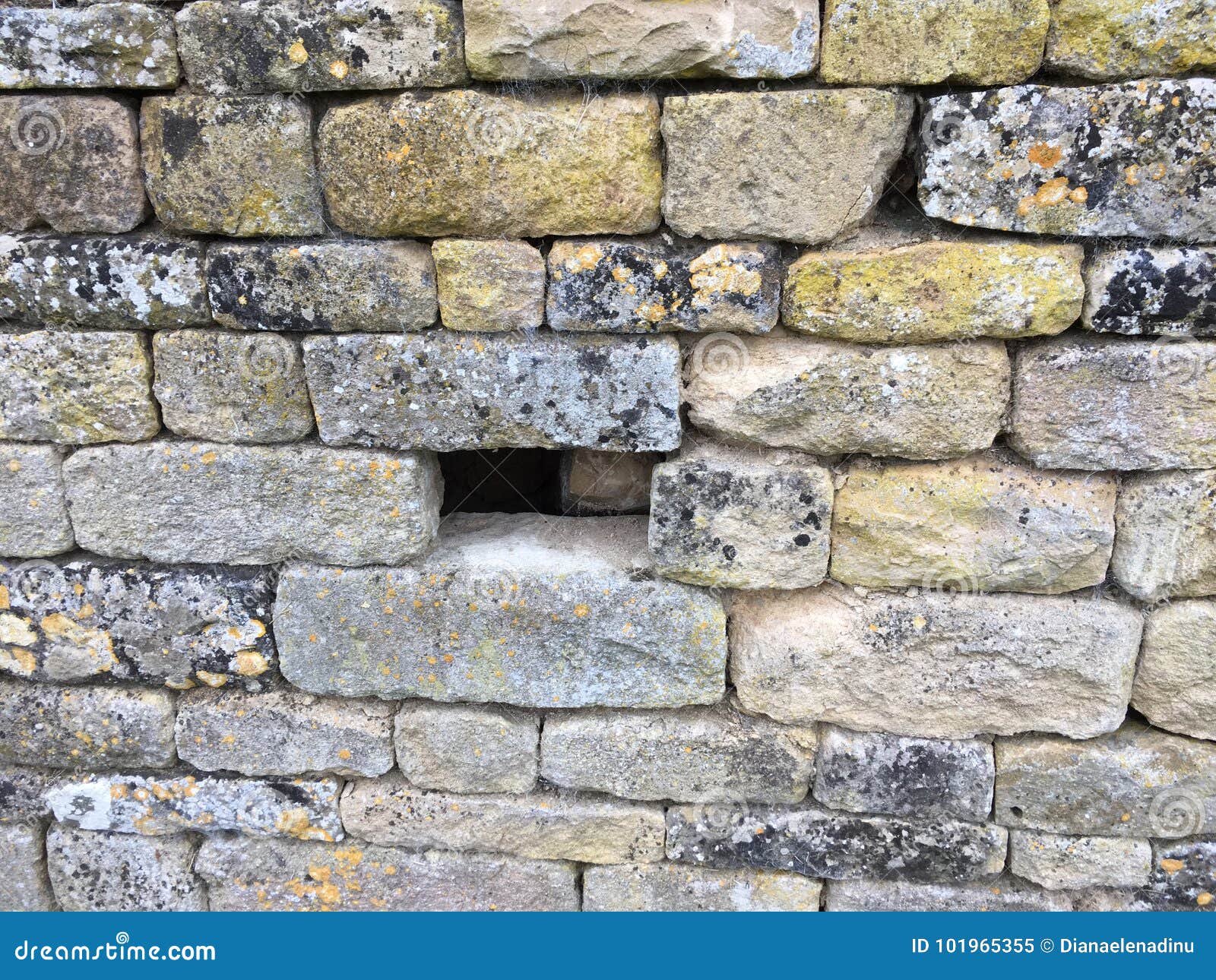 Secret Hide in Old Wall - Background Texture Stock Image - Image of ...