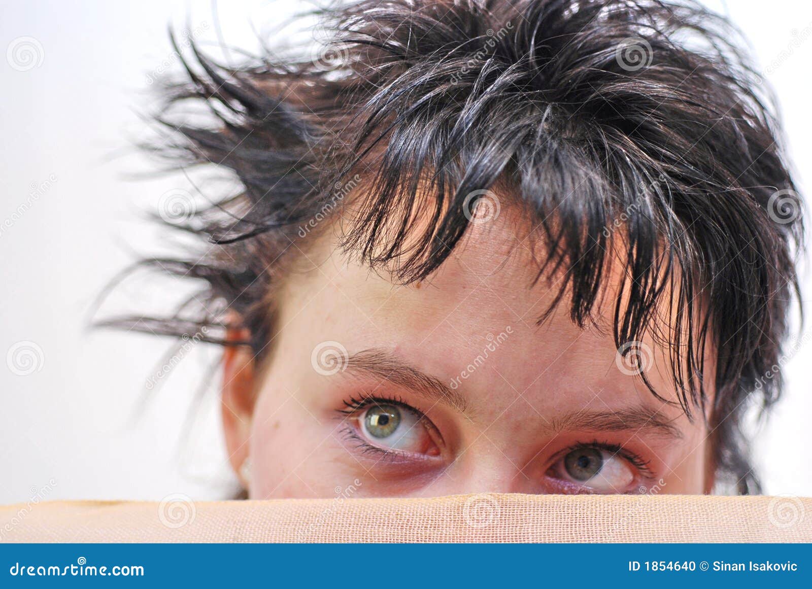 Secret look stock photo. Image of eyes, cool, cute, perfect - 1854640