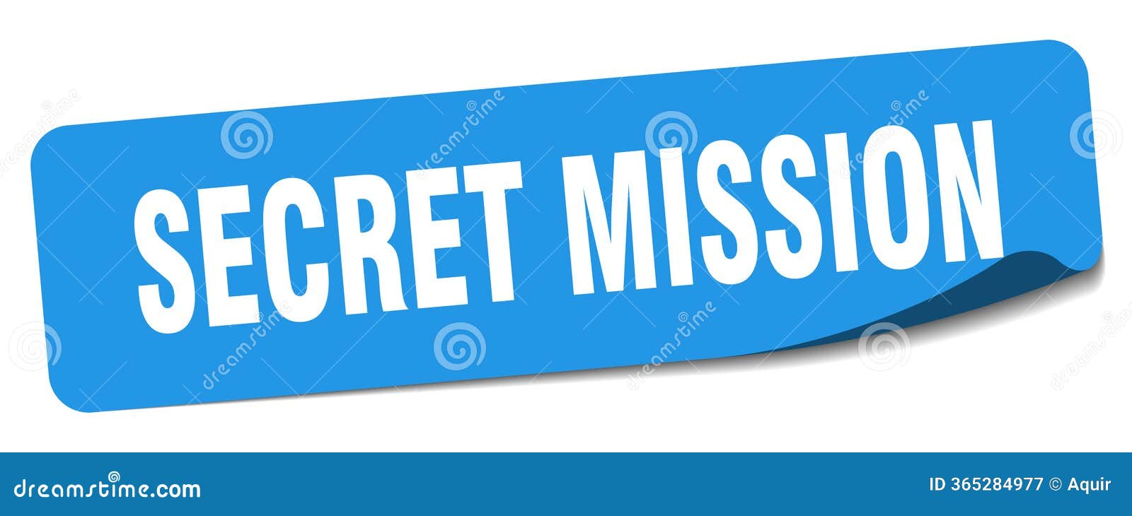 Secret Mission Stamp. Secret Mission Label On Transparent Background ...