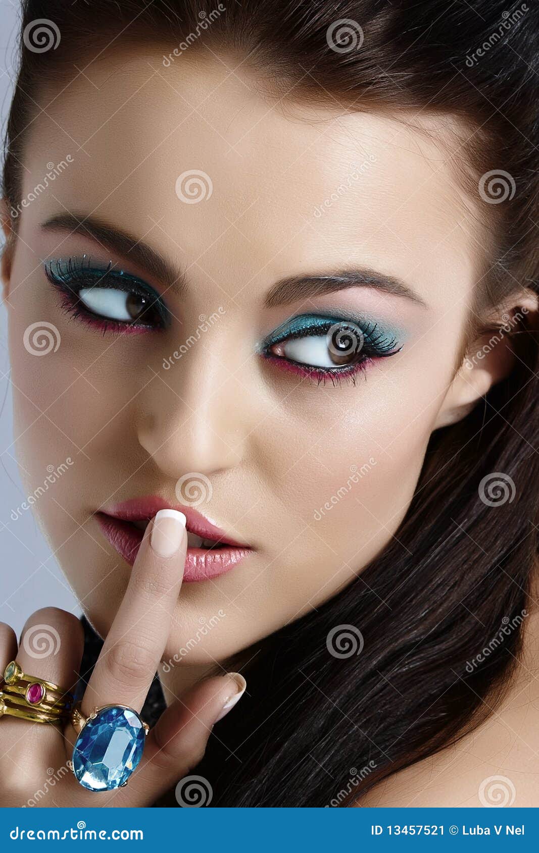 Secret model stock image. Image of beauty, sensual, looking - 13457521