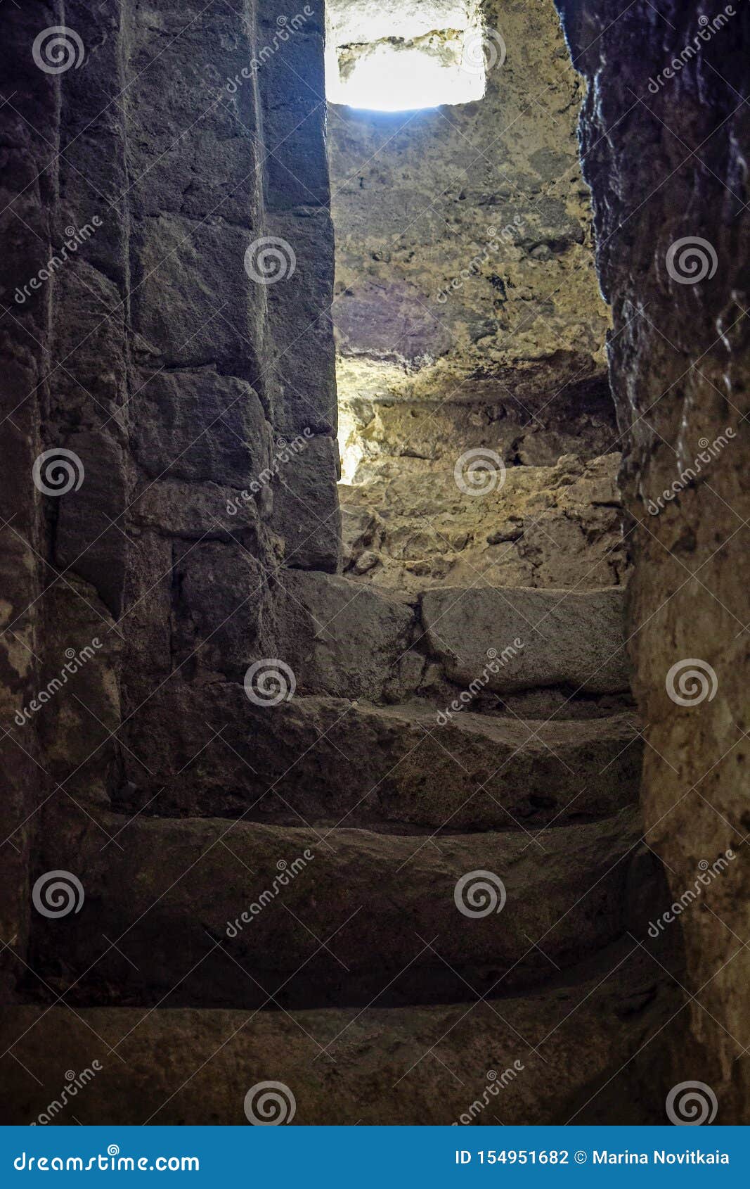 Secret Passage In A Medieval Castle Royalty-Free Stock Photography ...