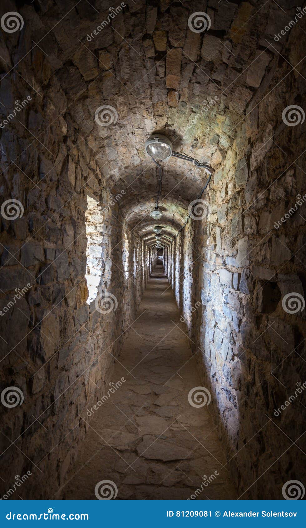 Secret Passage In A Medieval Castle Royalty-Free Stock Photography ...