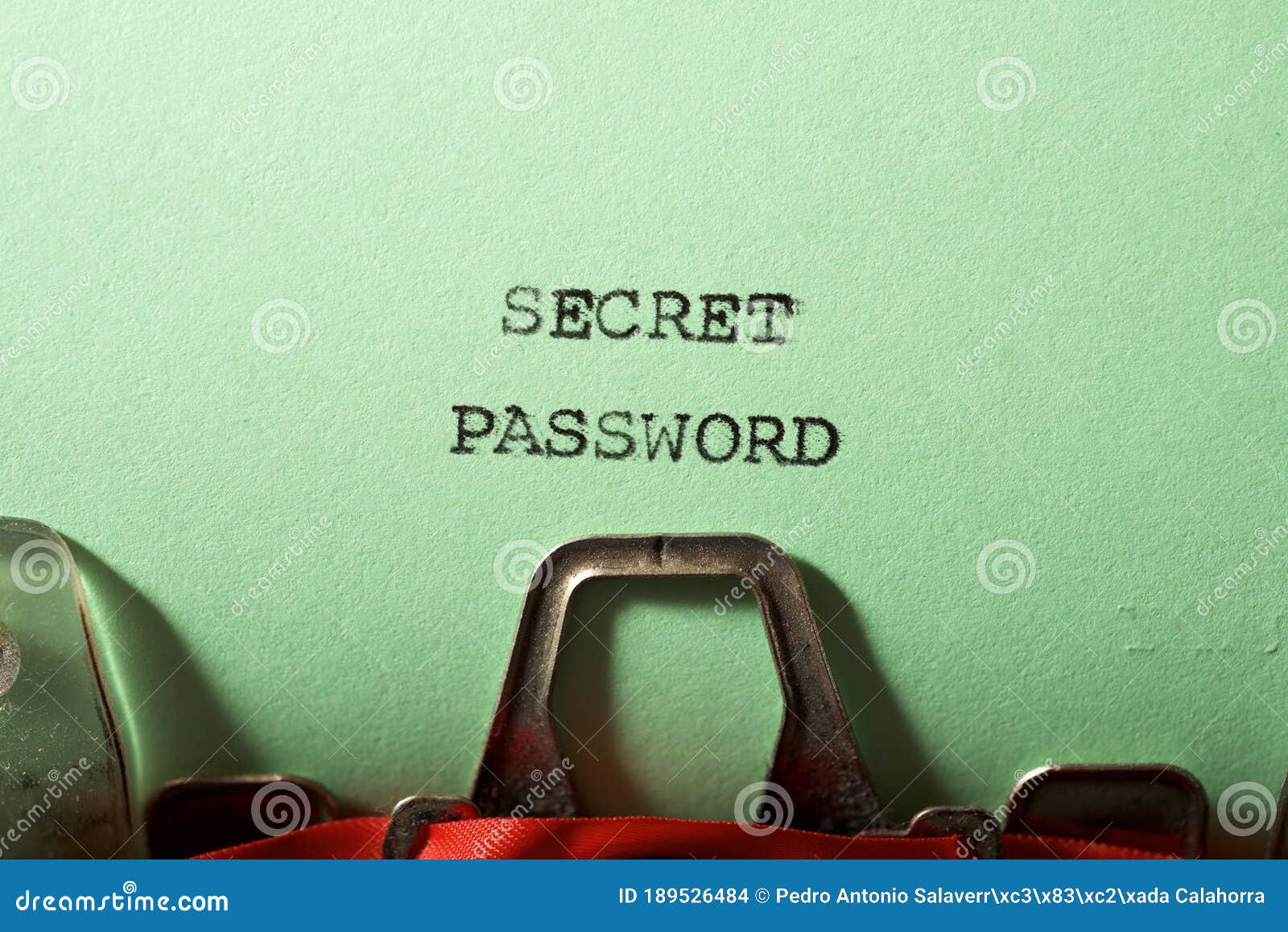 Secret Password Written On Paper Note On Background. Login Access ...