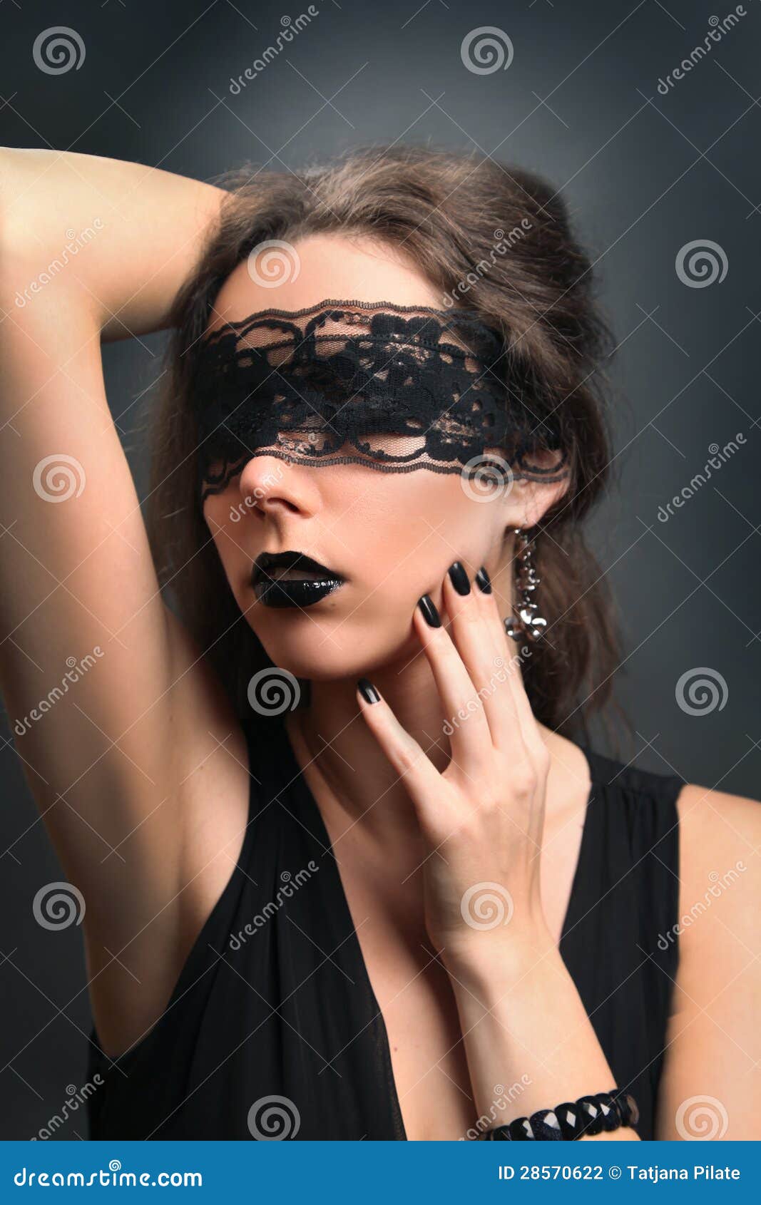 Secret portrait stock photo. Image of covering, desire - 28570622