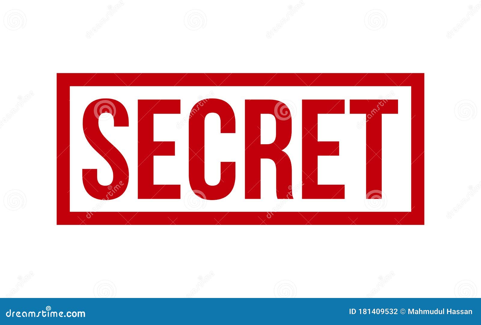 Secret Rubber Stamp. Red Secret Rubber Grunge Stamp Seal Vector ...