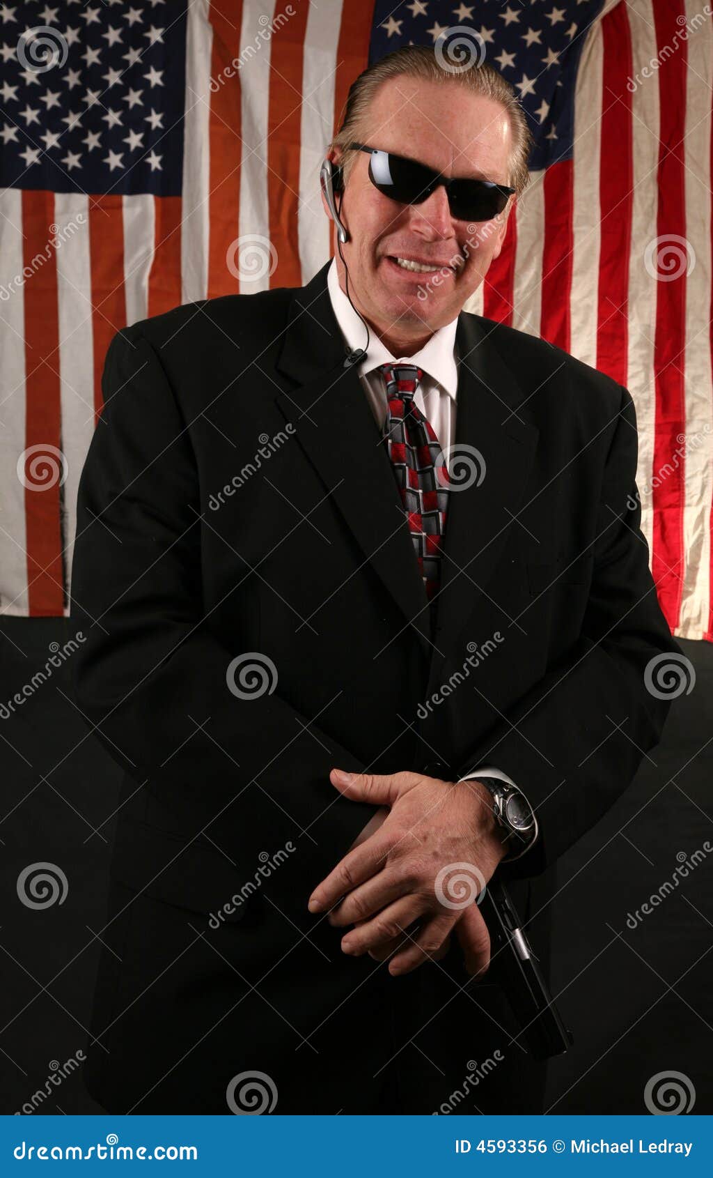 Secret service agent stock photo. Image of cleaner, black - 4593356