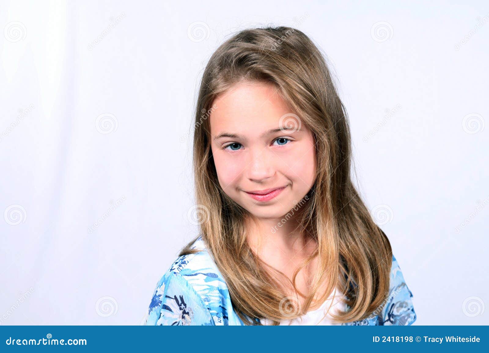 Secret Smile stock photo. Image of white, female, hair - 2418198