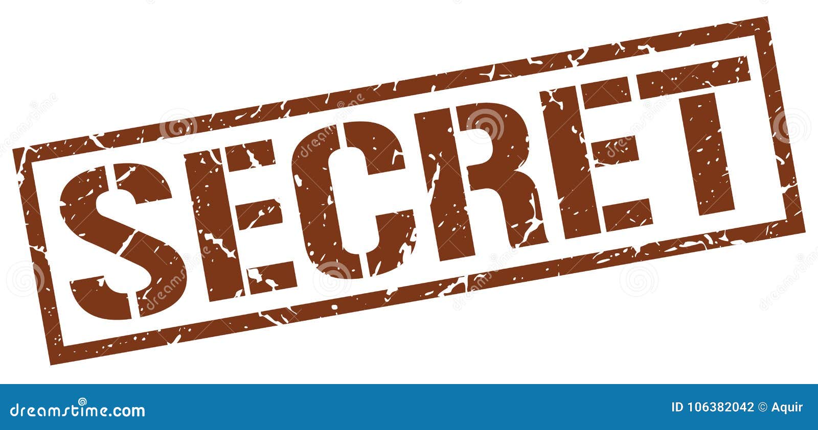 Secret stamp stock vector. Illustration of vector, grungy - 106382042
