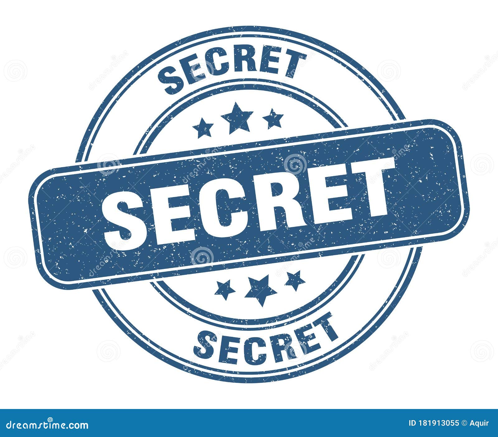 Secret Stamp. Secret Round Grunge Sign Stock Vector - Illustration of ...