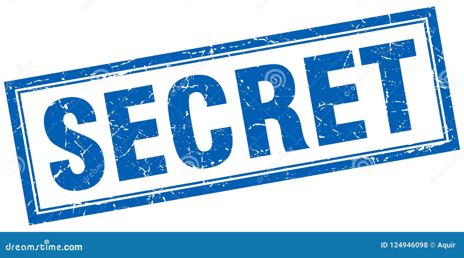 Secret stamp stock vector. Illustration of template - 124946098
