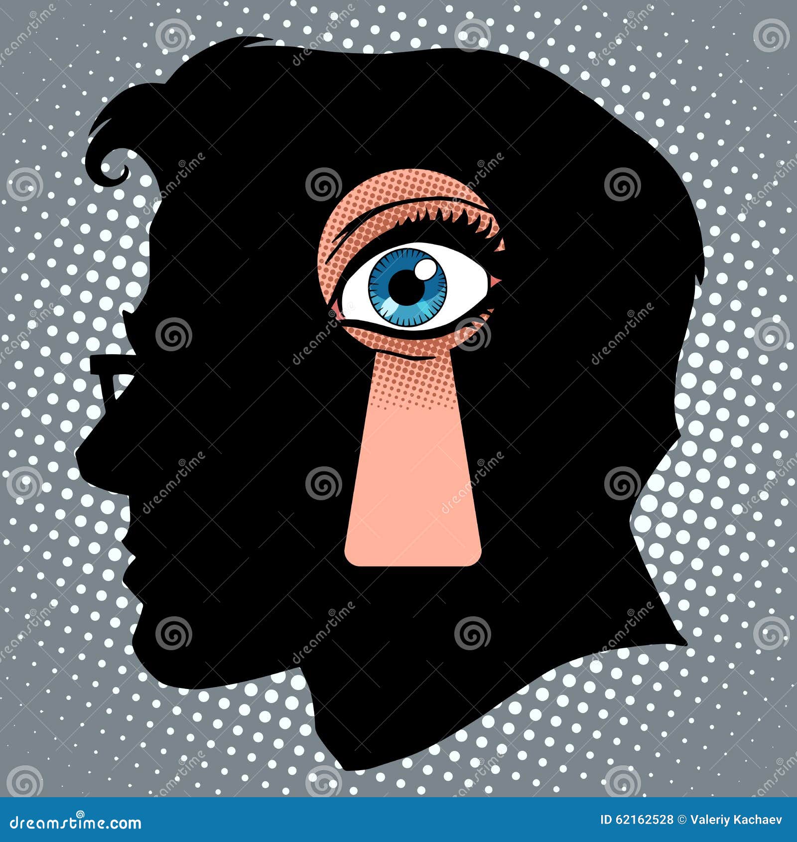 Espionage Profile Icon. Anonymous With Mask, Investigator, Detective ...