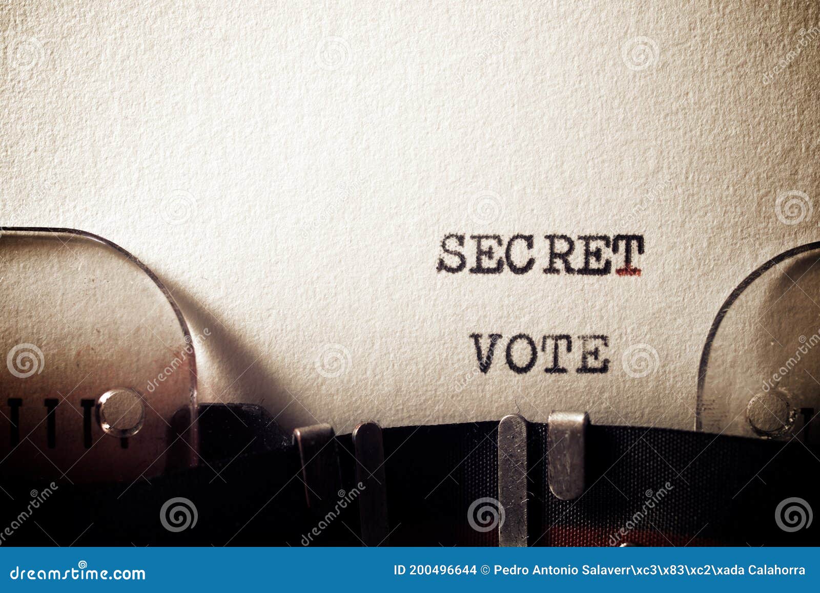 Secret vote concept view stock photo. Image of democracy - 200496644