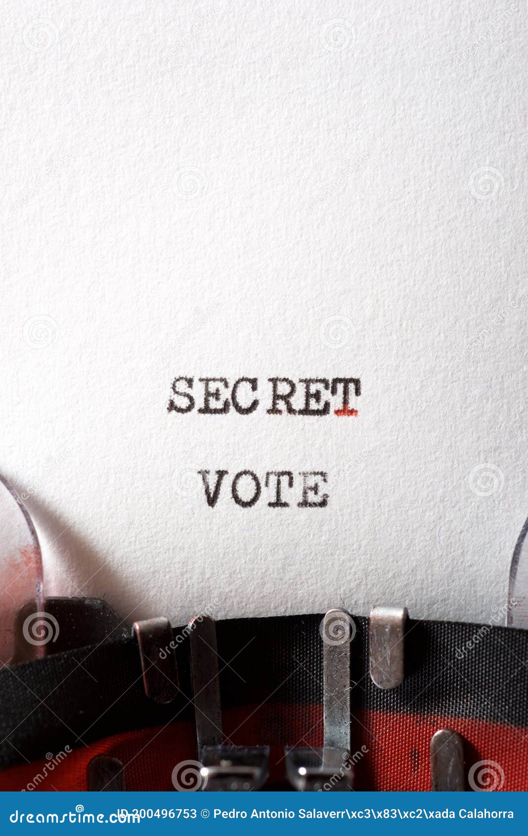 Secret vote concept view stock image. Image of quote - 200496753
