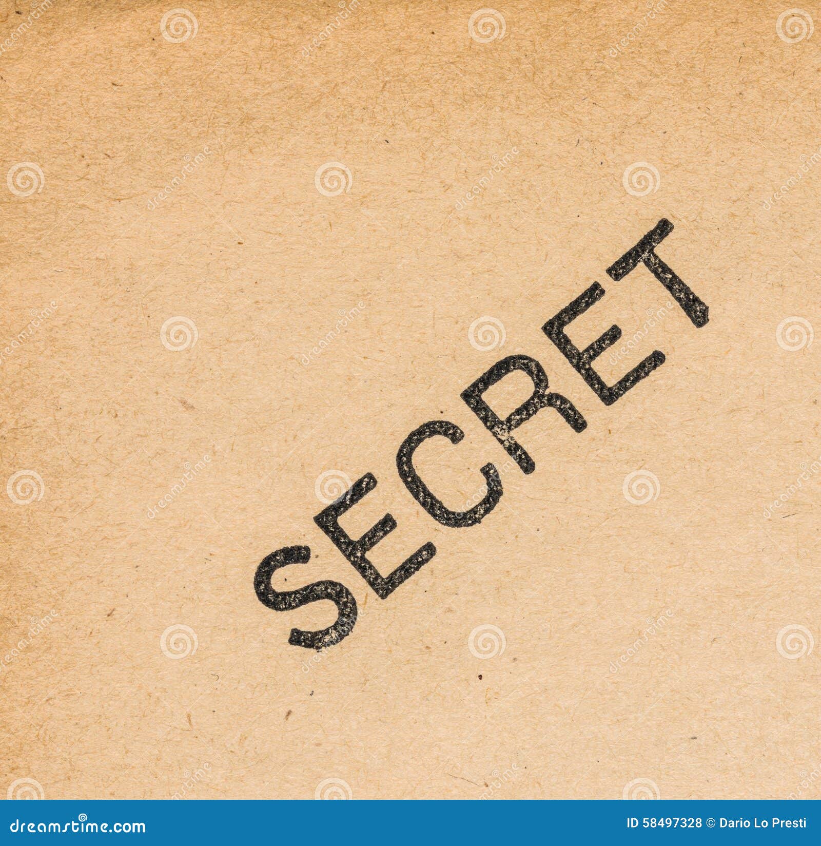 Secret stock photo. Image of paper, archive, copy, aged - 58497328