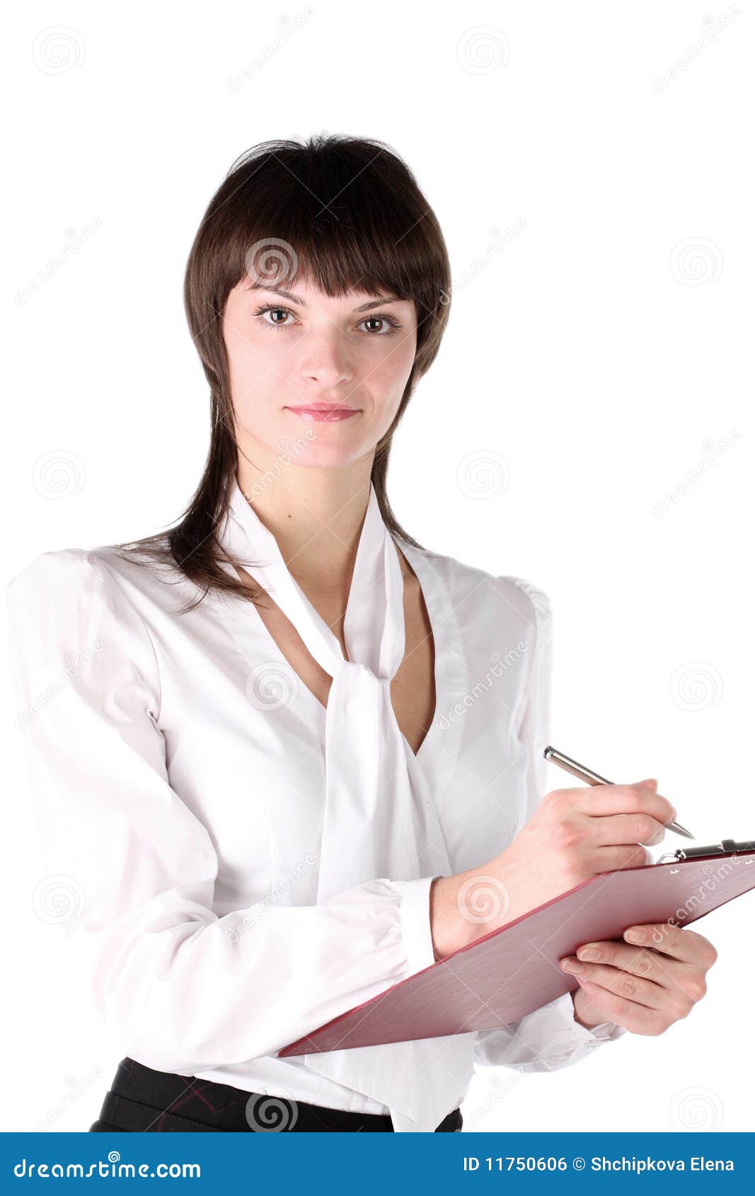 Secretary stock photo. Image of young, student, emotions - 11750606