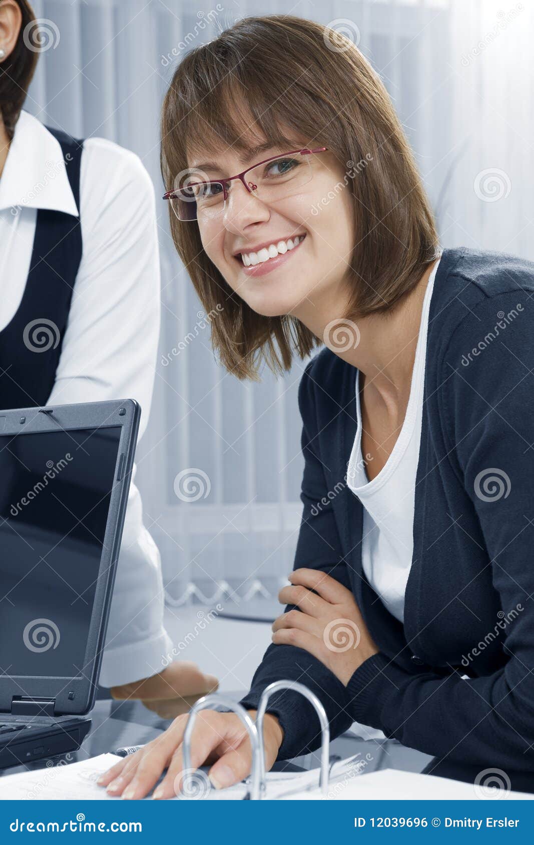 Secretary stock photo. Image of manager, social, glasses - 12039696