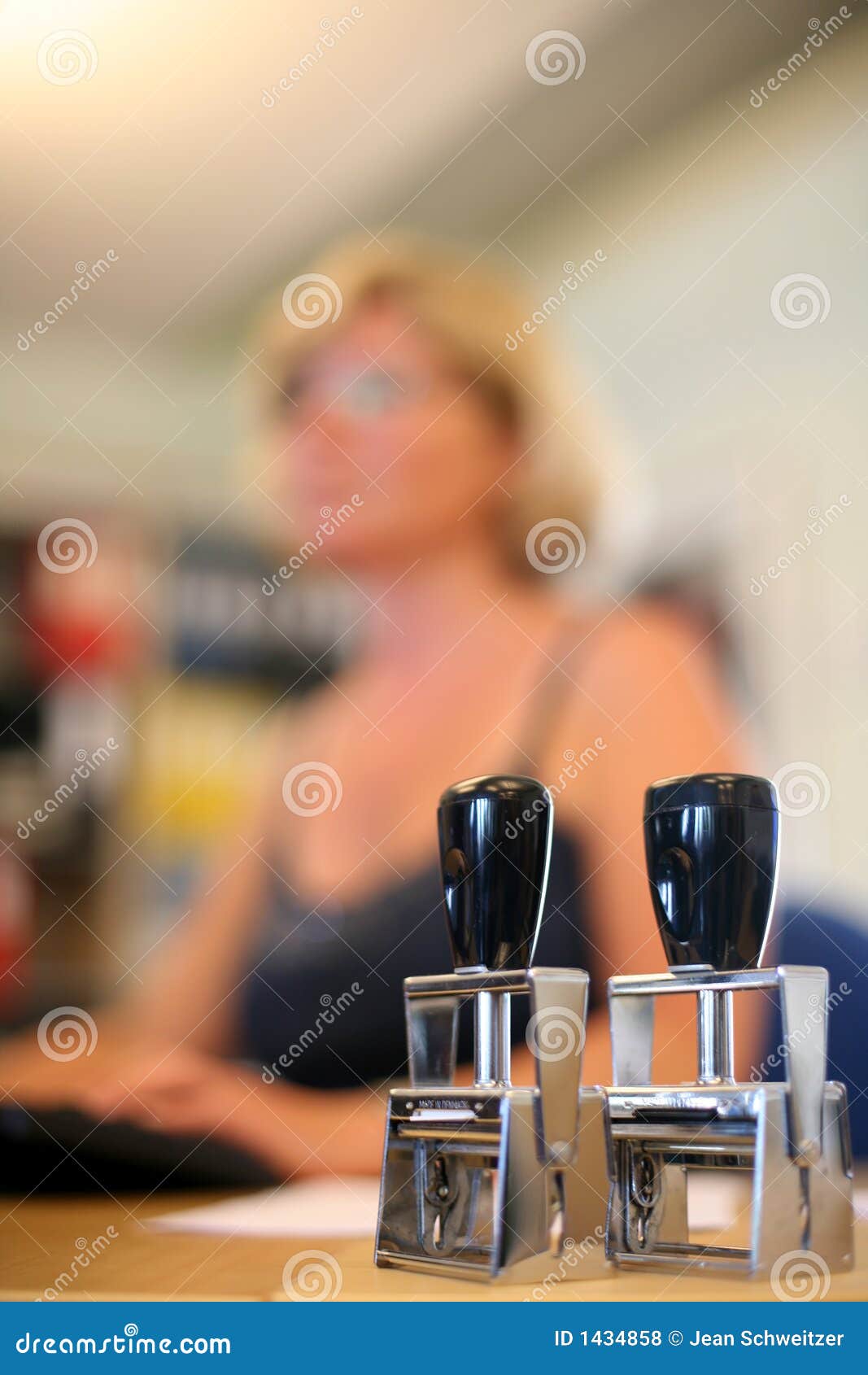 Secretary stock photo. Image of secretarial, helper, business - 1434858