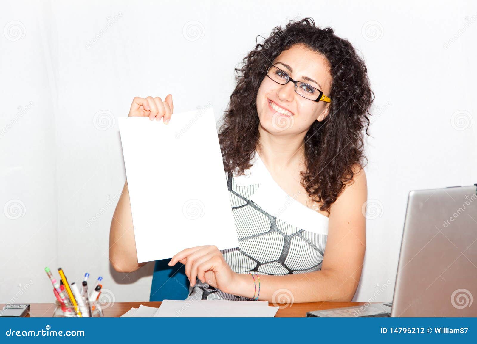 Secretary stock photo. Image of desk, expressing, intelligence - 14796212