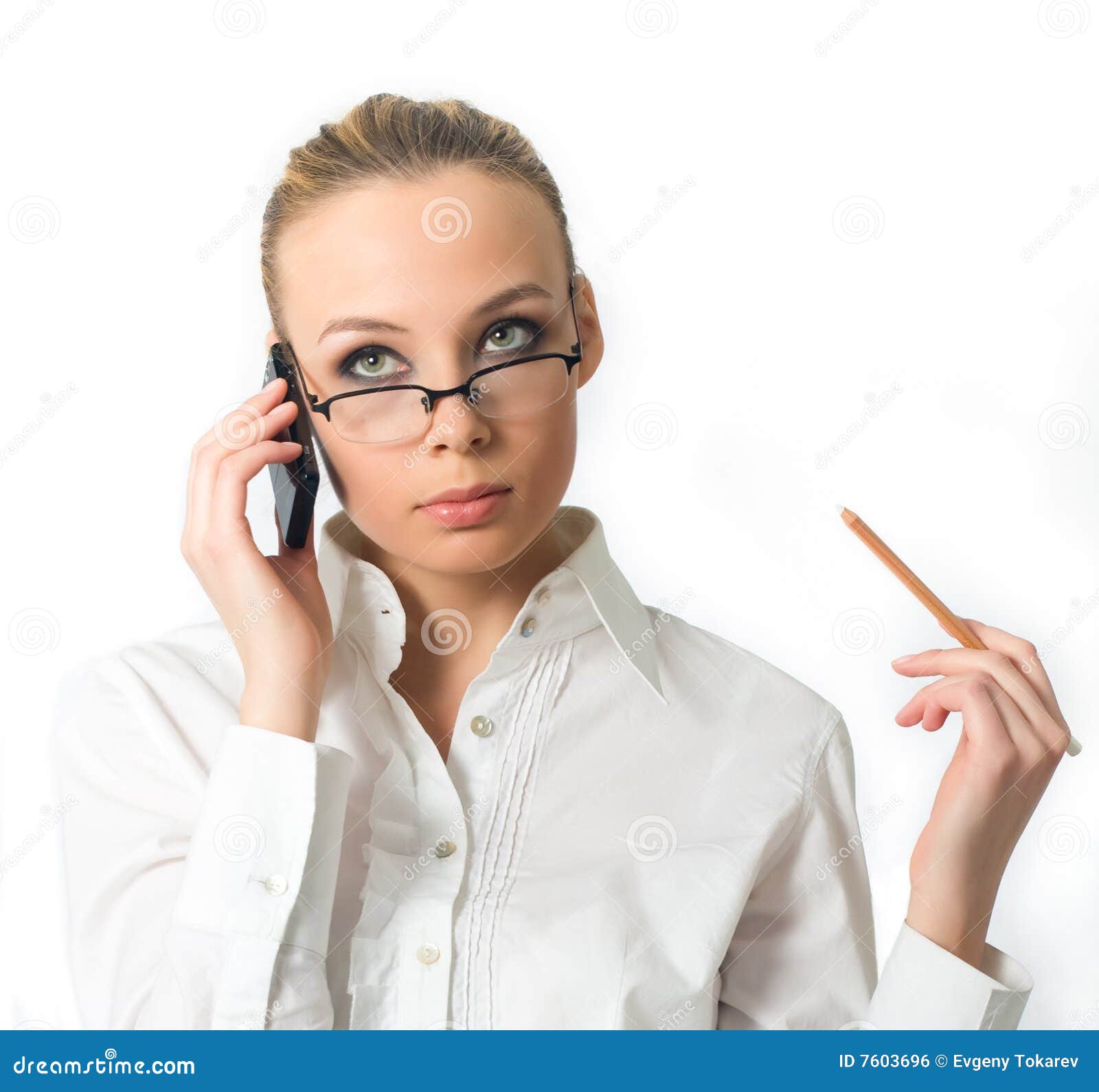 Secretary stock photo. Image of person, waist, head, indoors - 7603696