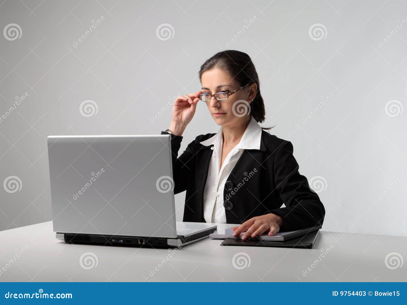 Secretary stock image. Image of occupation, finance, laptop - 9754403