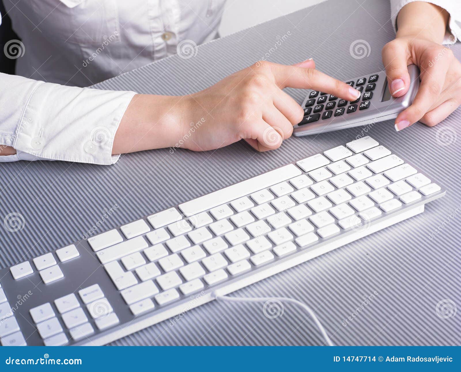 Secretary Analyzing data stock photo. Image of math, concepts - 14747714