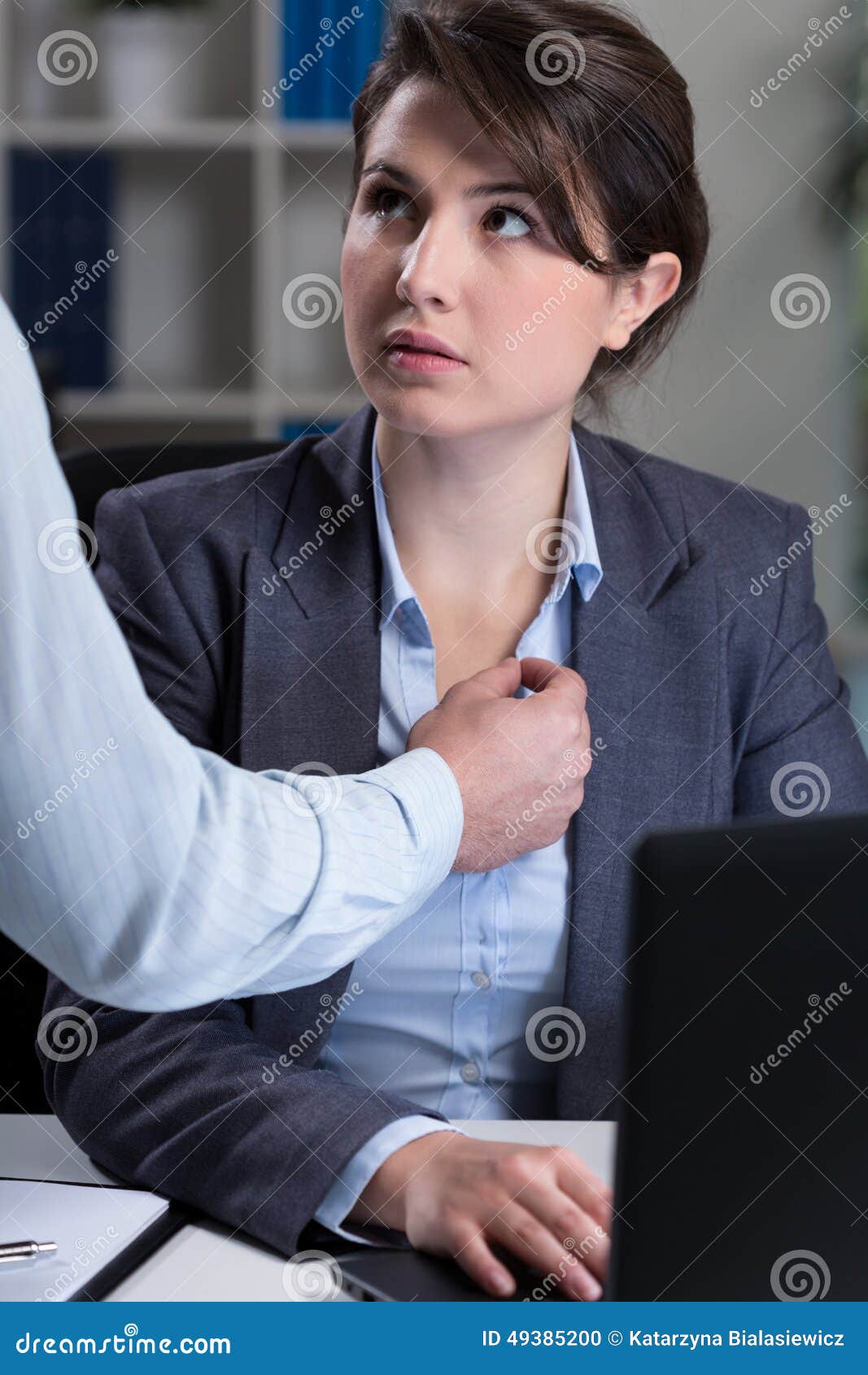 Secretary Being Intimidated by Chief Stock Photo - Image of leader ... Secretary Being Intimidated by Chief Stock Photo - Image of leader ...