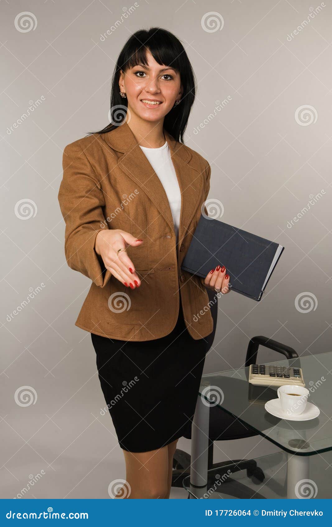 Secretary in a office stock photo. Image of coworker - 17726064