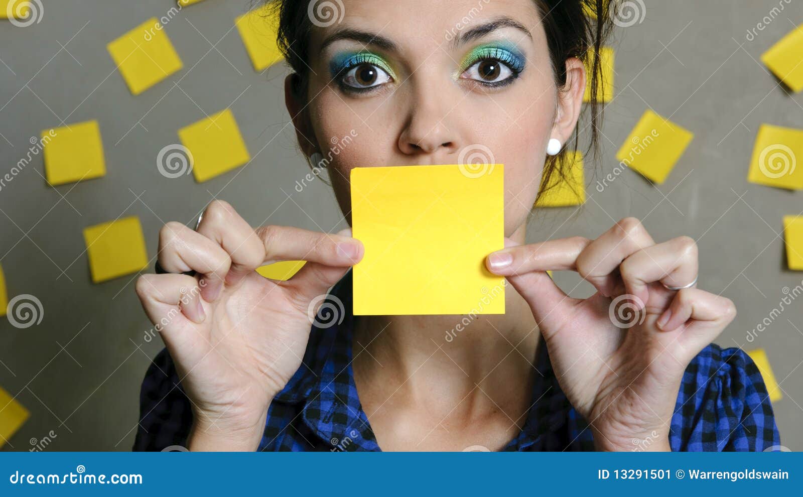Secretary overwhelmed stock image. Image of face, colorful - 13291501
