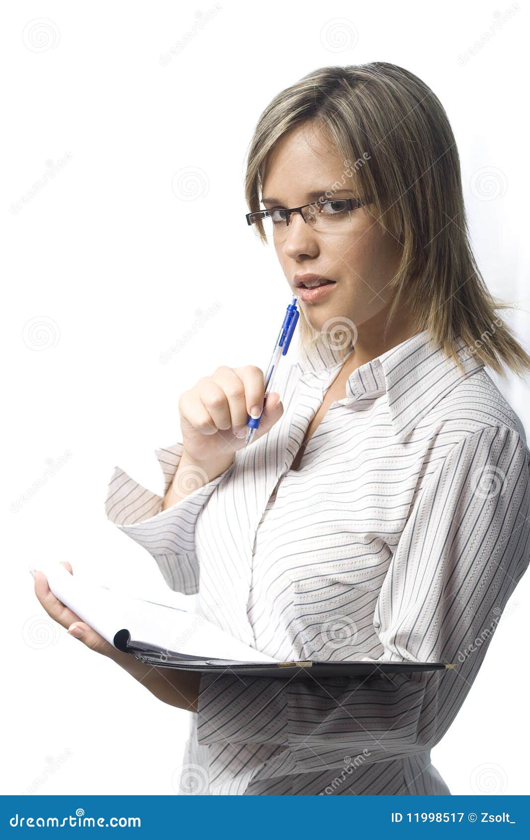 Secretary taking notes stock image. Image of lady, beauty - 11998517