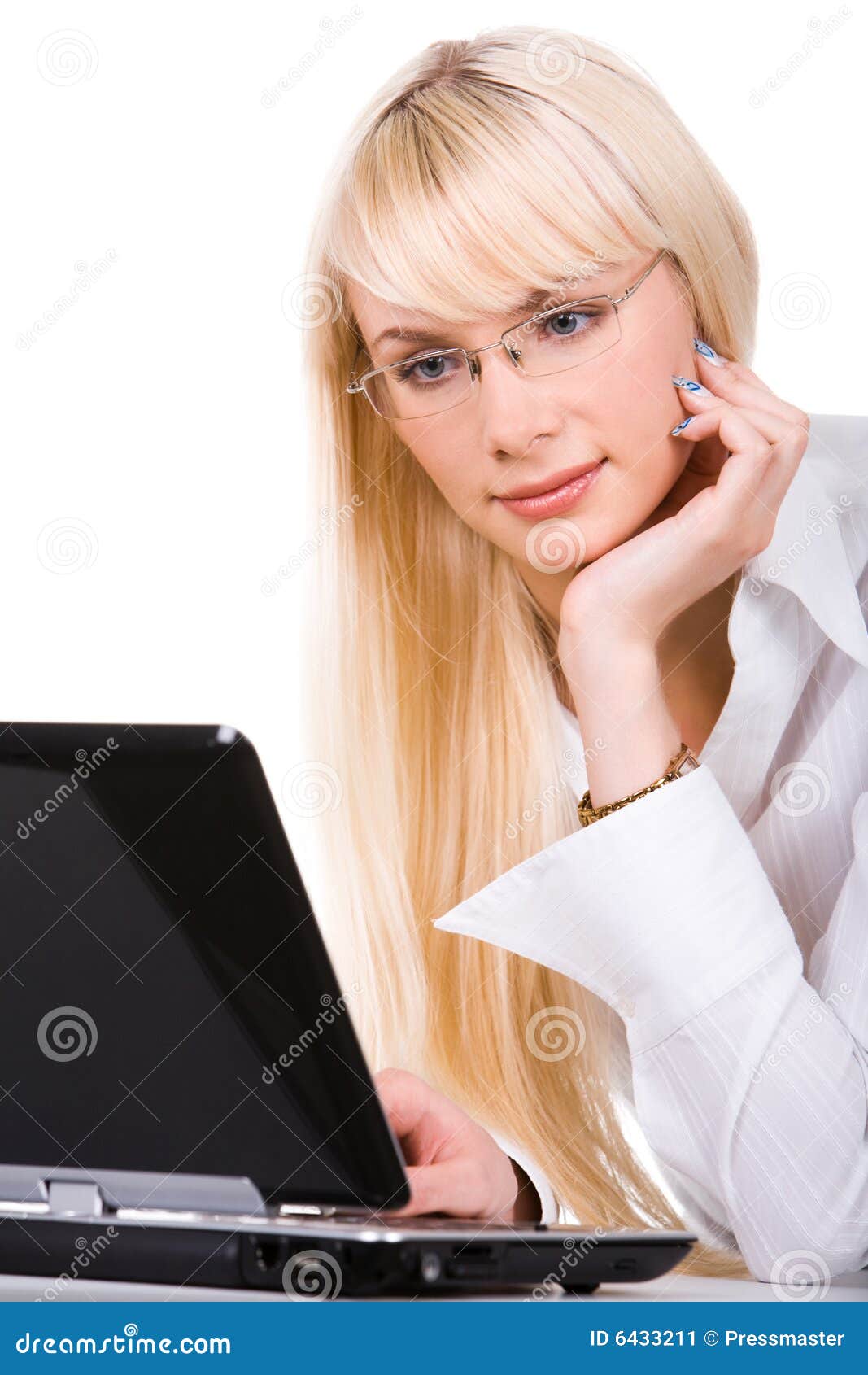 Secretary at work stock image. Image of people, employee - 6433211