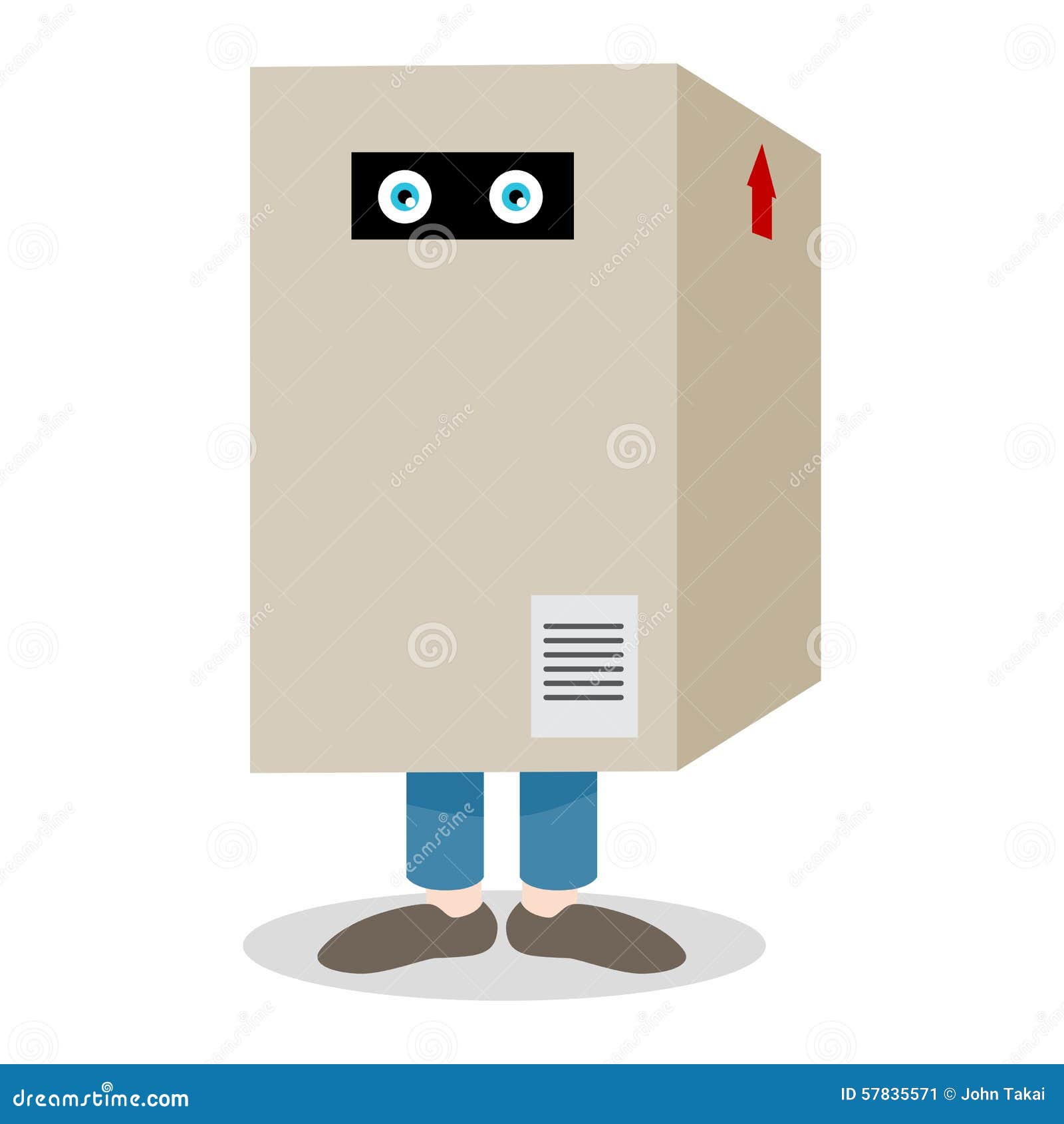 Secretly Moving Away Cartoon Stock Vector - Illustration of secretly ...