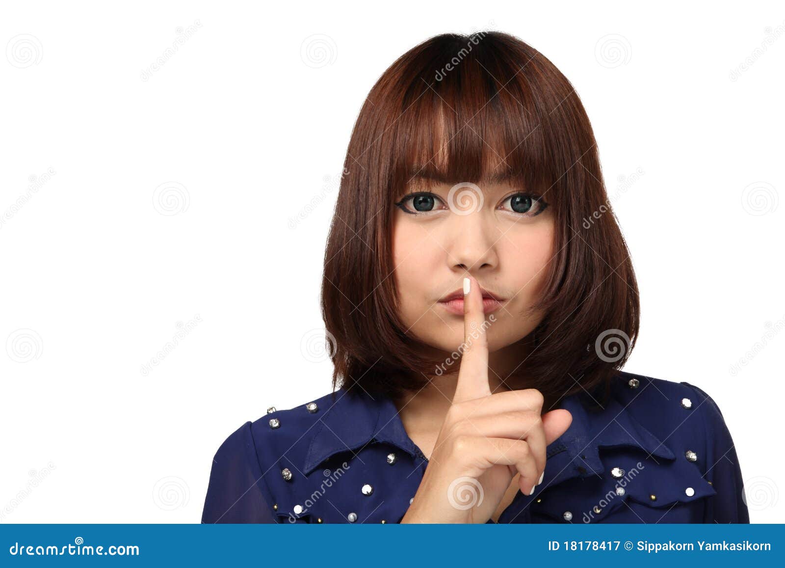 Secreto de Shh ..... imagen de archivo. Imagen de ruido - 18178417