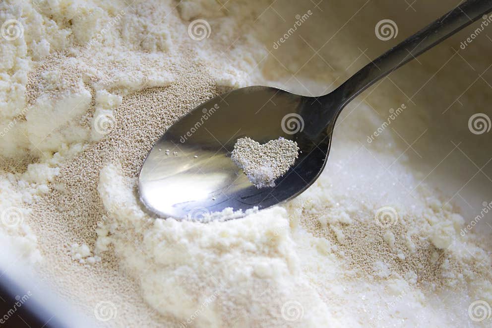 Secrets of Bread Making: from Flour To Loaf Stock Photo - Image of ...