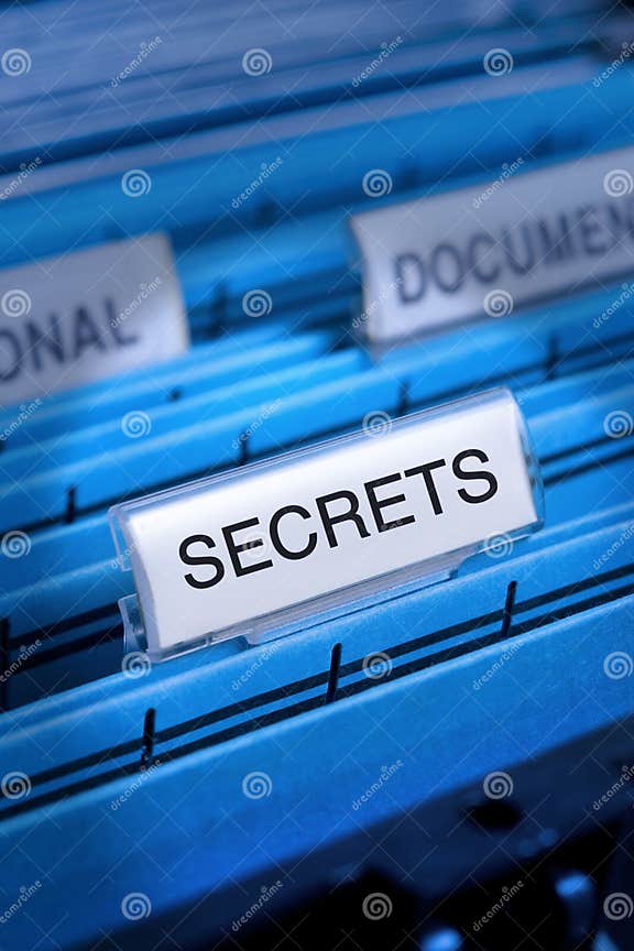 Secrets Secrecy Secret Files Stock Photo - Image of history, file: 11015500