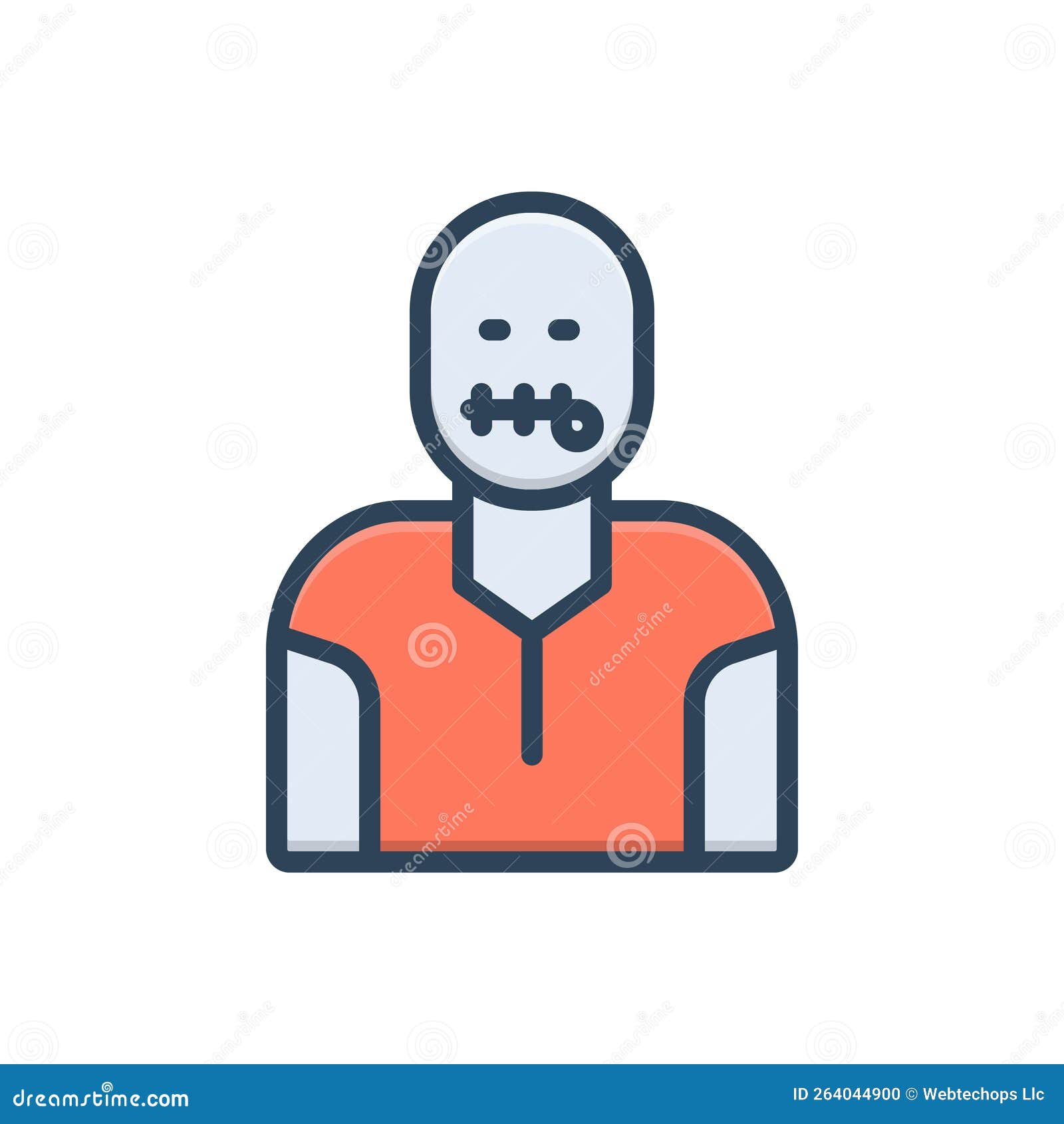 Color Illustration Icon for Secrets, Mystery and Secrets Stock Vector ...