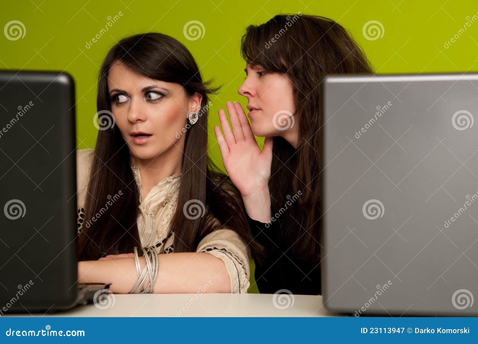 Secrets in the Office stock image. Image of telling, desk - 23113947