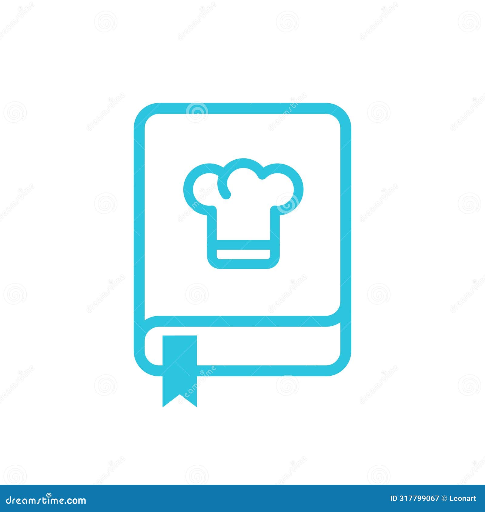 Secrets, Recipe Cooking Notebook. Isolated on White Background Stock ...