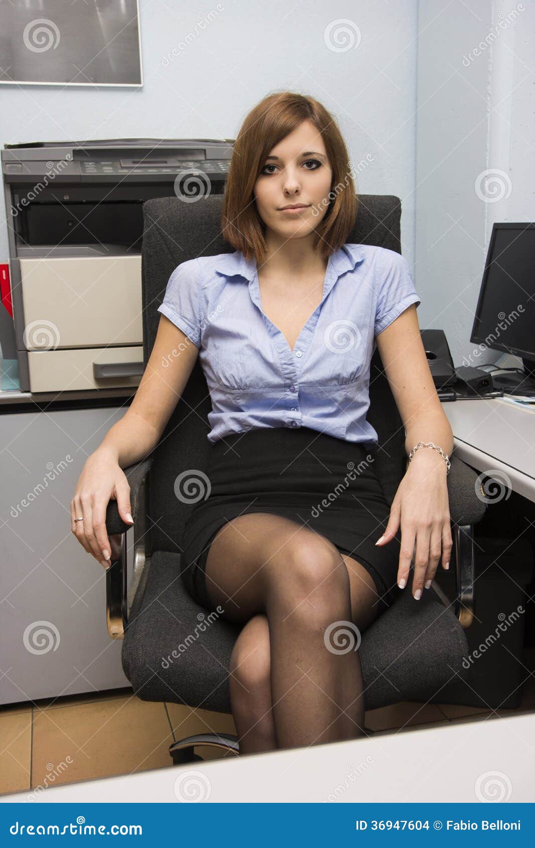 Secrétaire Sexy Images Stock Image 36947604