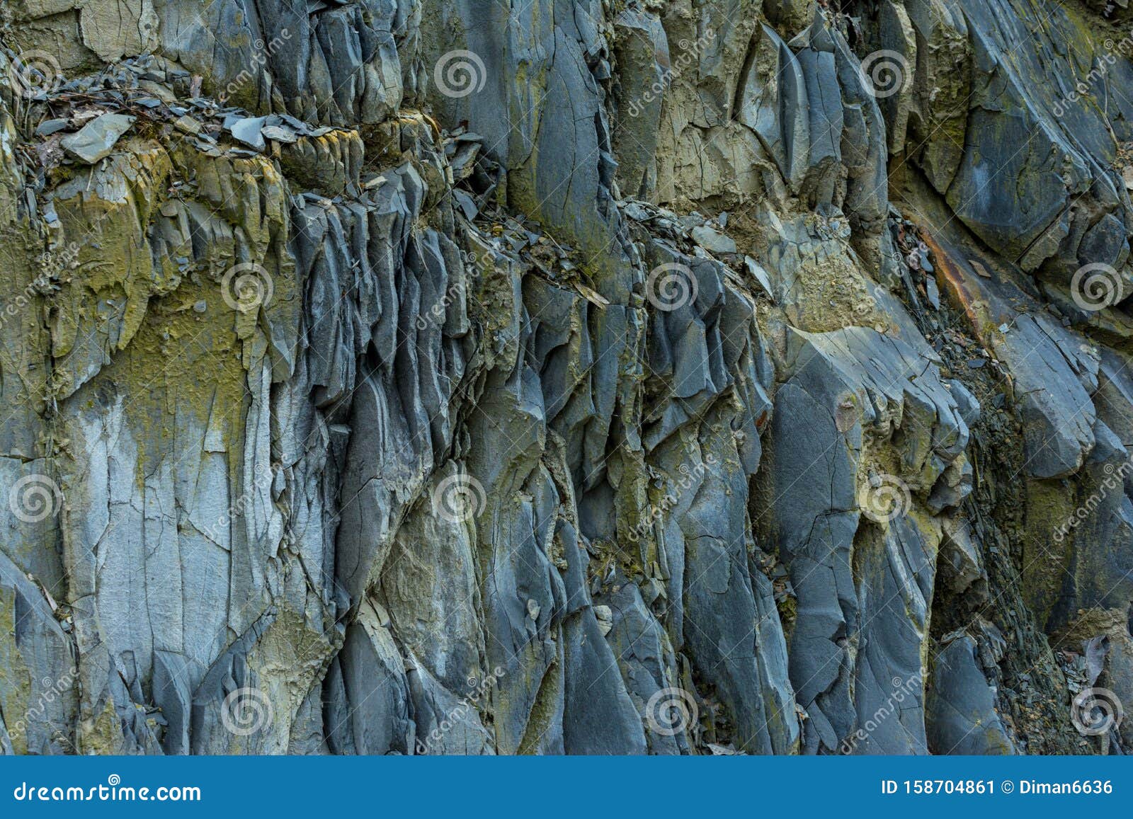 Section of the Cliff of Cracker Closeup, Background Stock Image - Image ...