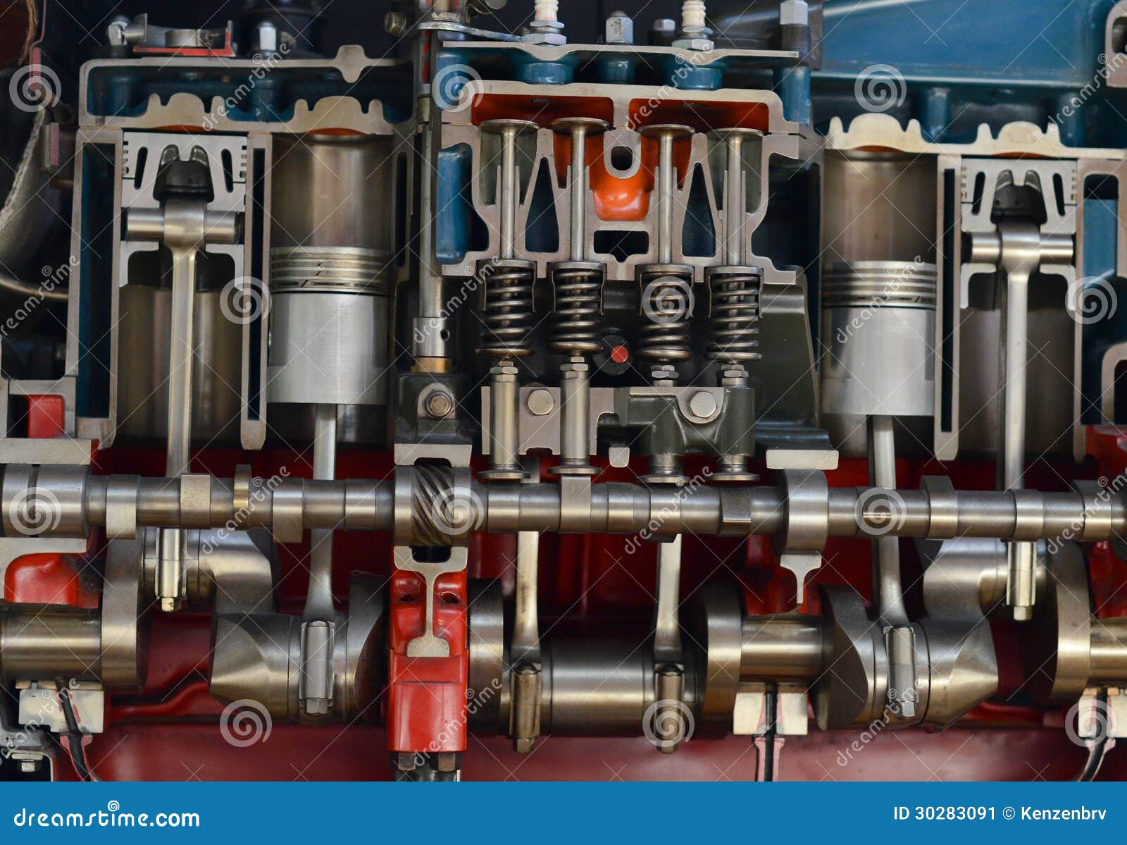 Engine section stock image. Image of manufacture, metal - 30283091