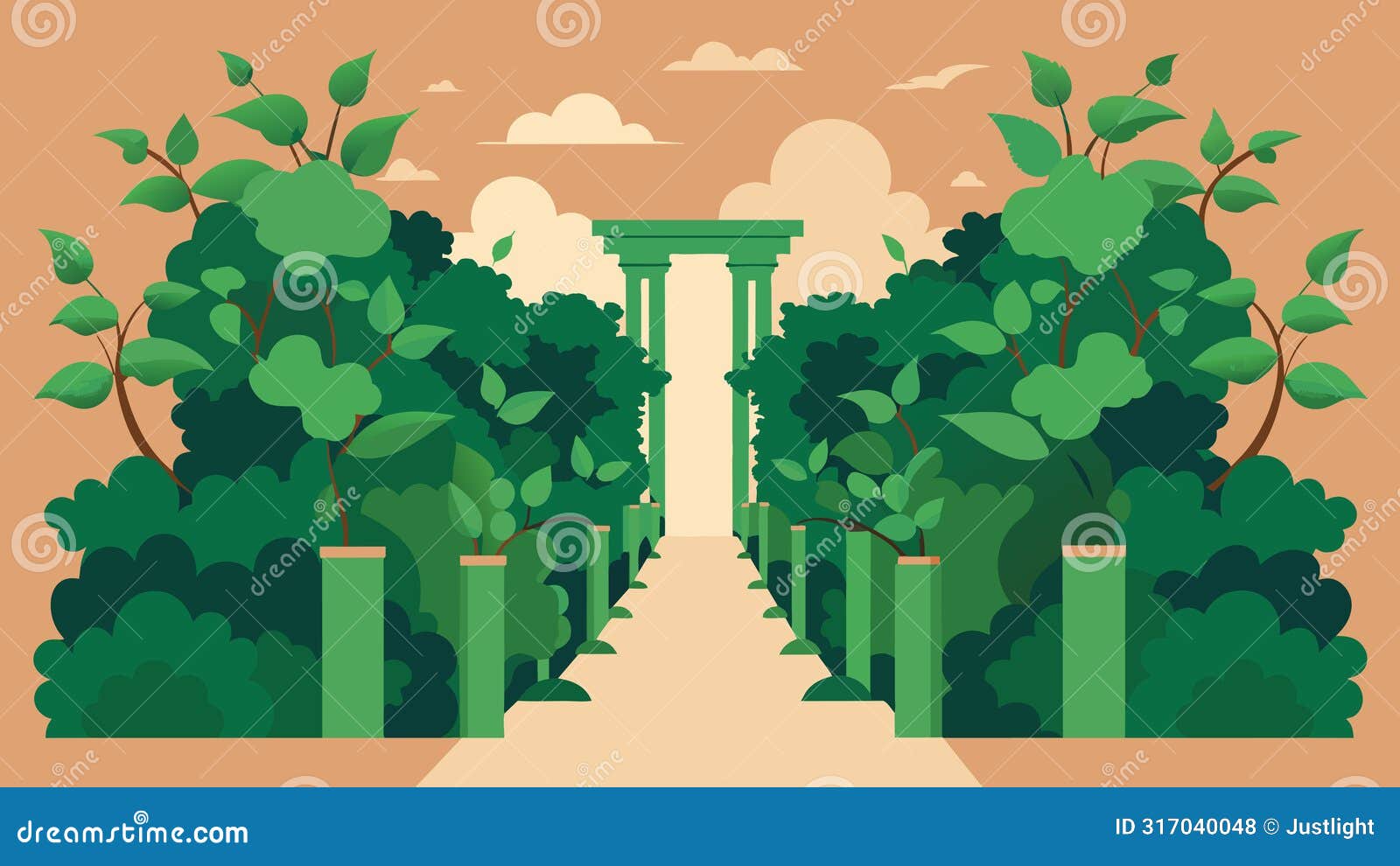 Stoicism Vector Illustration Concept Banner Poster | CartoonDealer.com ...