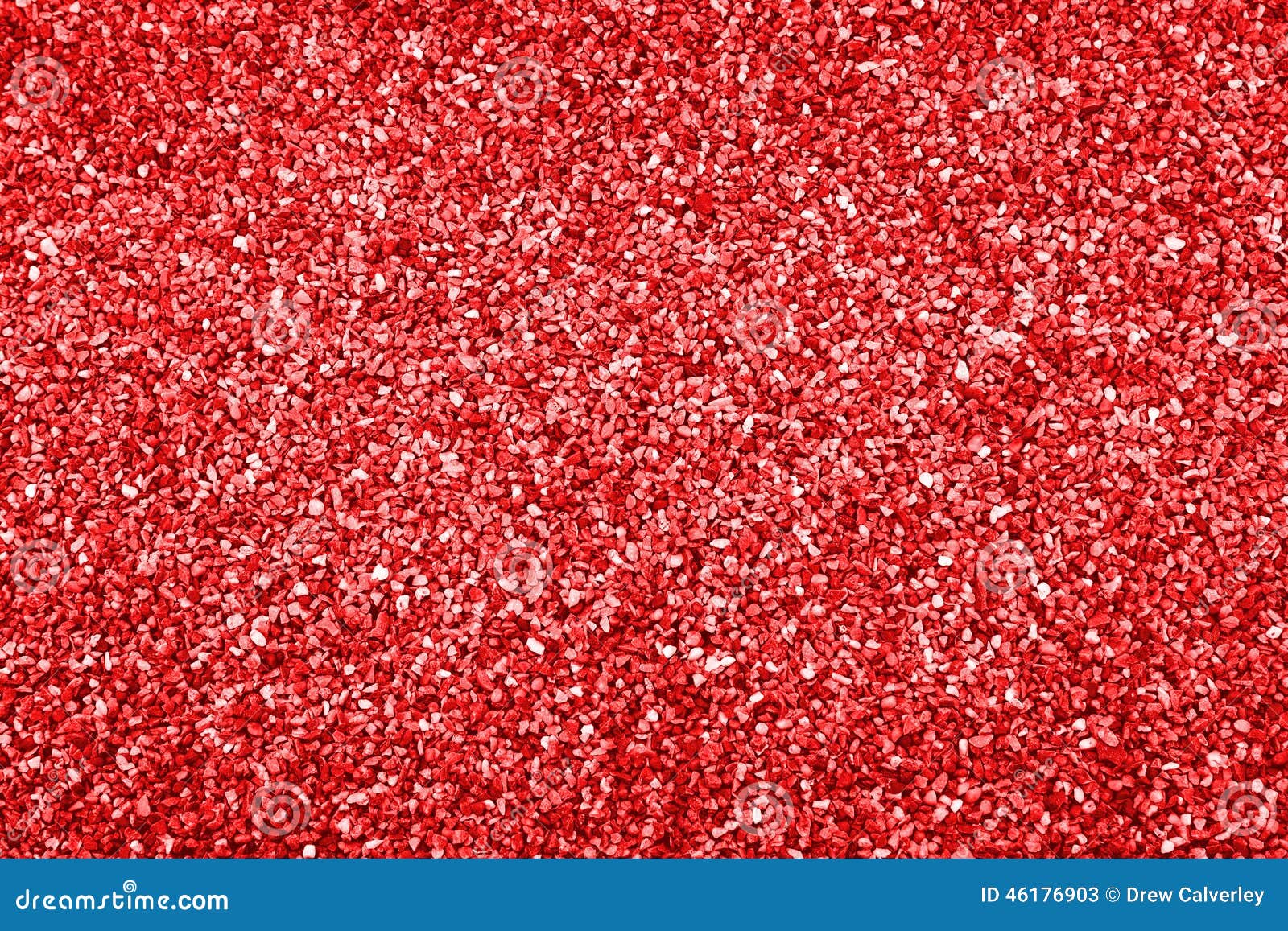 Section of Gravel, Coloured Red Stock Image - Image of producing ...