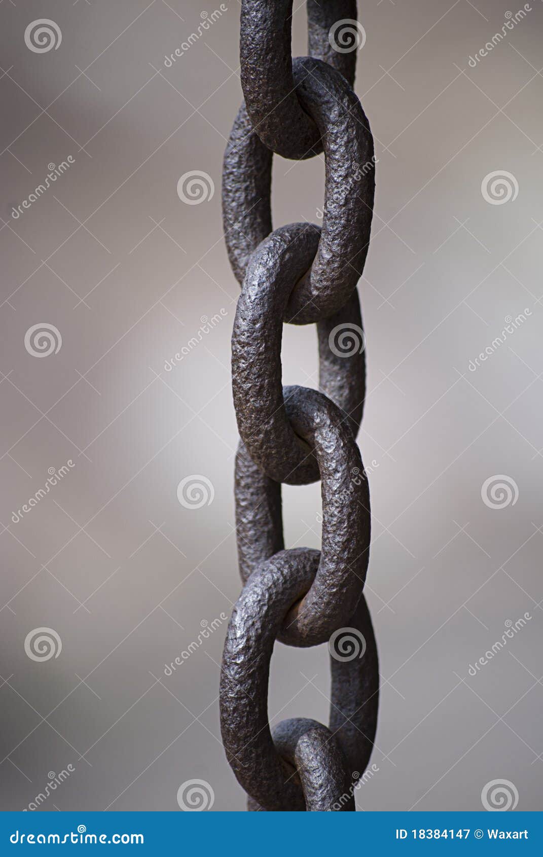 Section of heavy chain stock image. Image of heavy, depth - 18384147