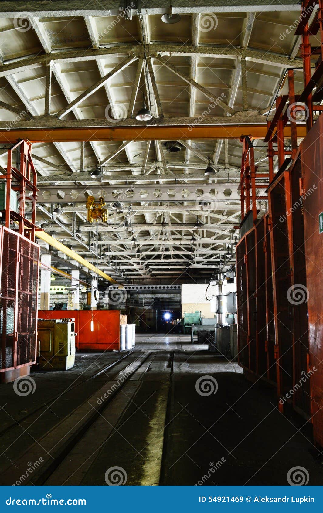 Section Machine-assemble Workshop. Editorial Stock Image - Image of ...