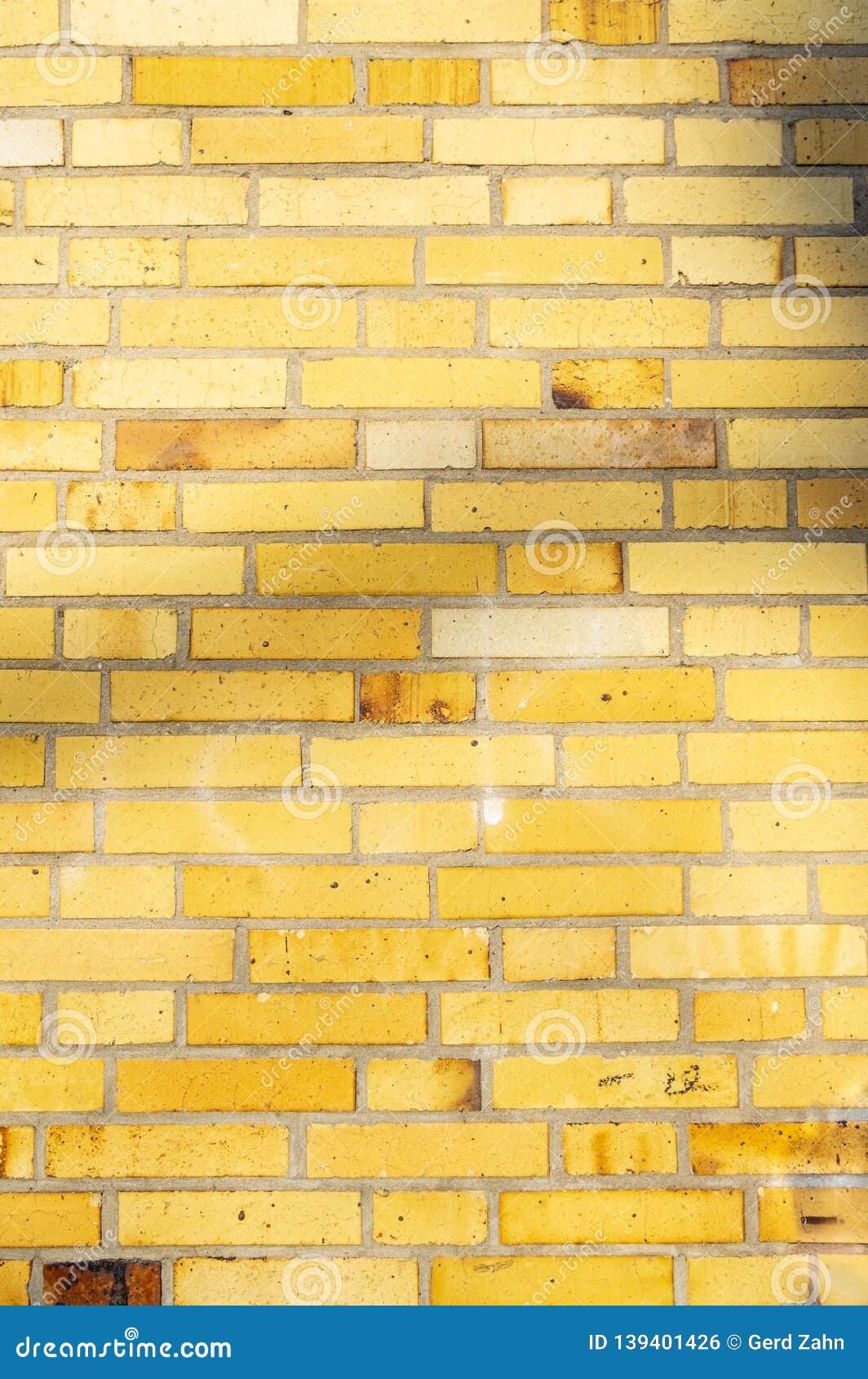 Section of an Old Partially Weathered and Polluted Building Wall of ...