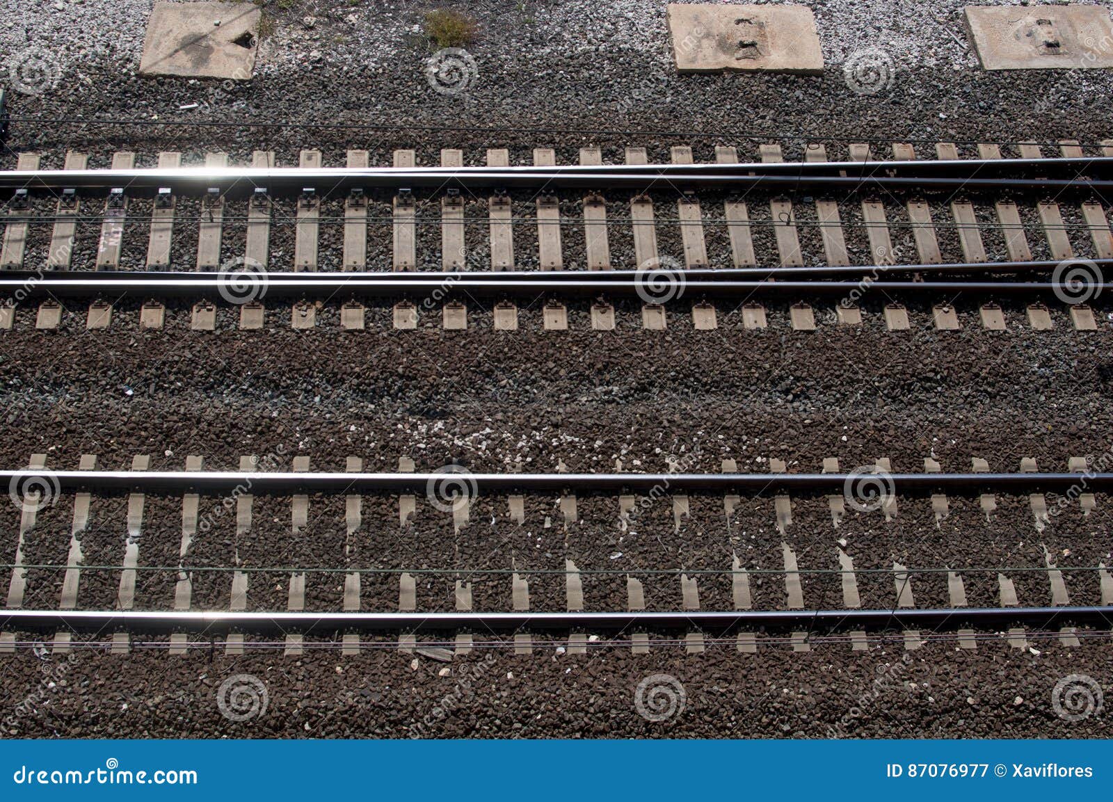 Section of a railway line stock image. Image of travel - 87076977