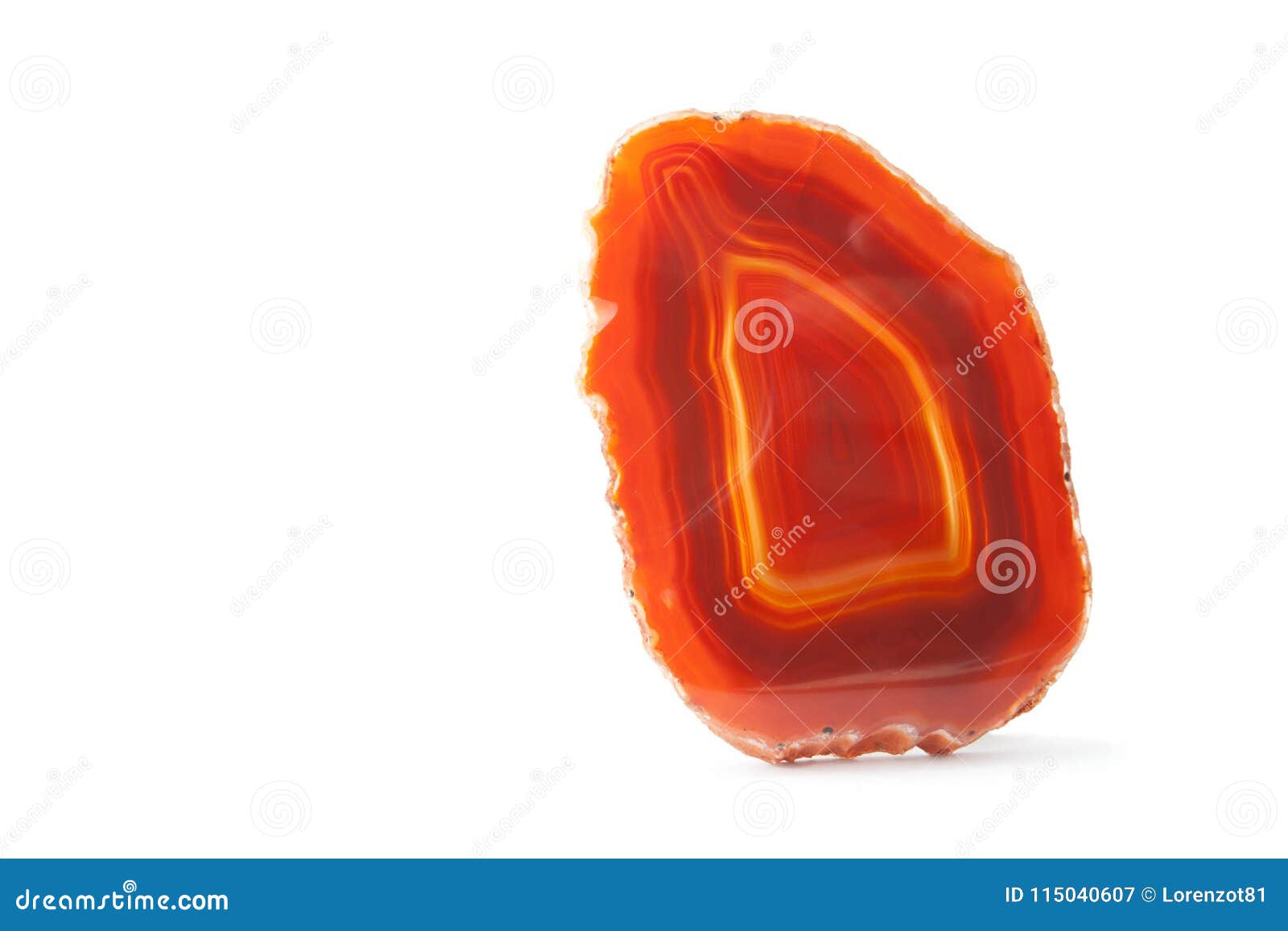 Section of a red geode stock image. Image of agathe - 115040607