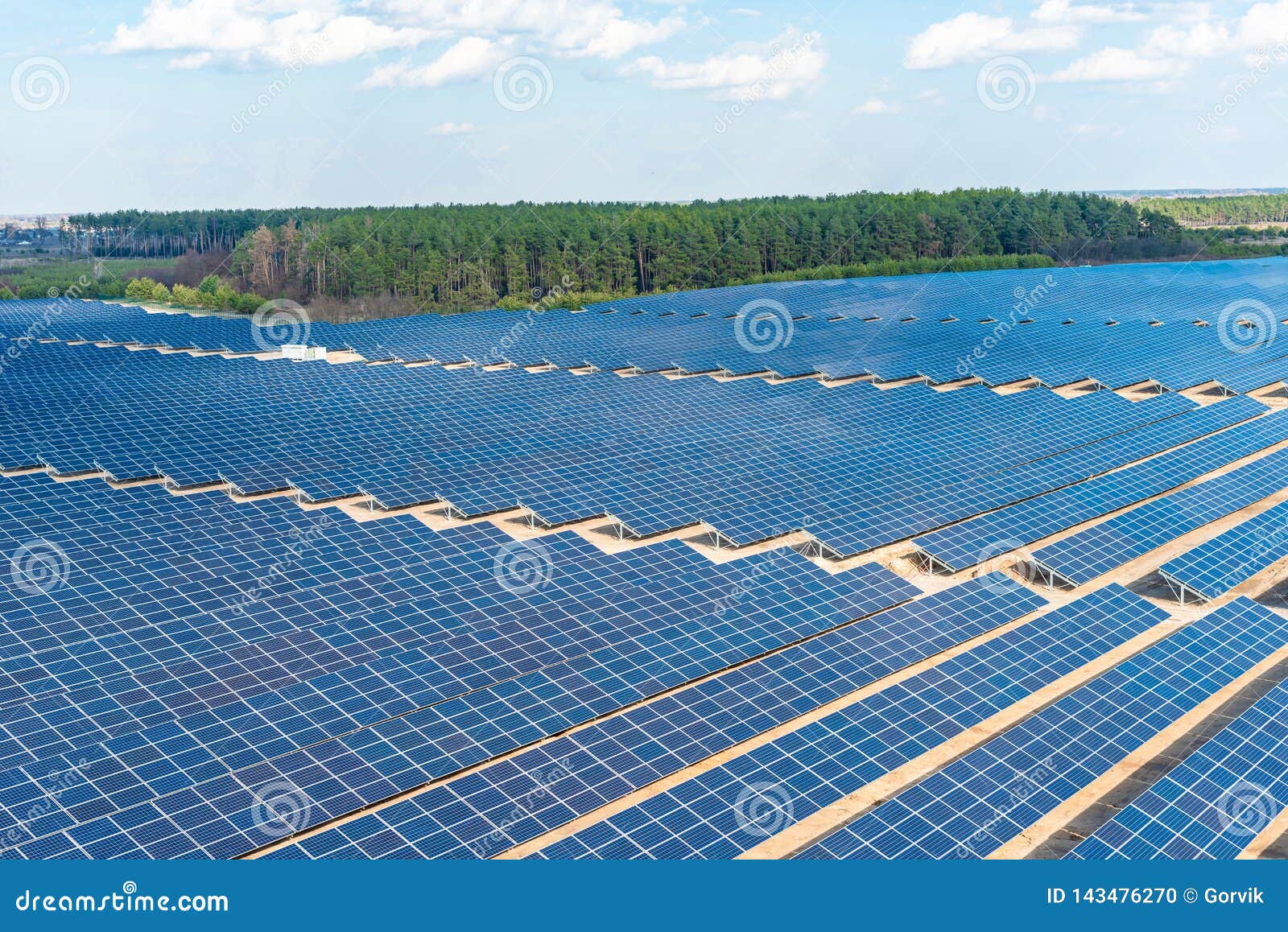 Section of the Solar Panels - the Top View Stock Photo - Image of ...