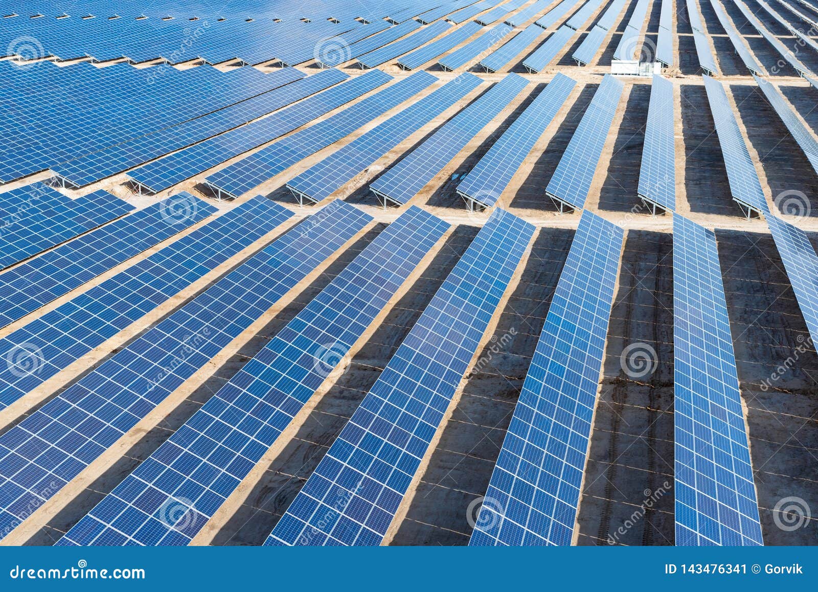 Section of the Solar Panels - the Top View Stock Image - Image of ...