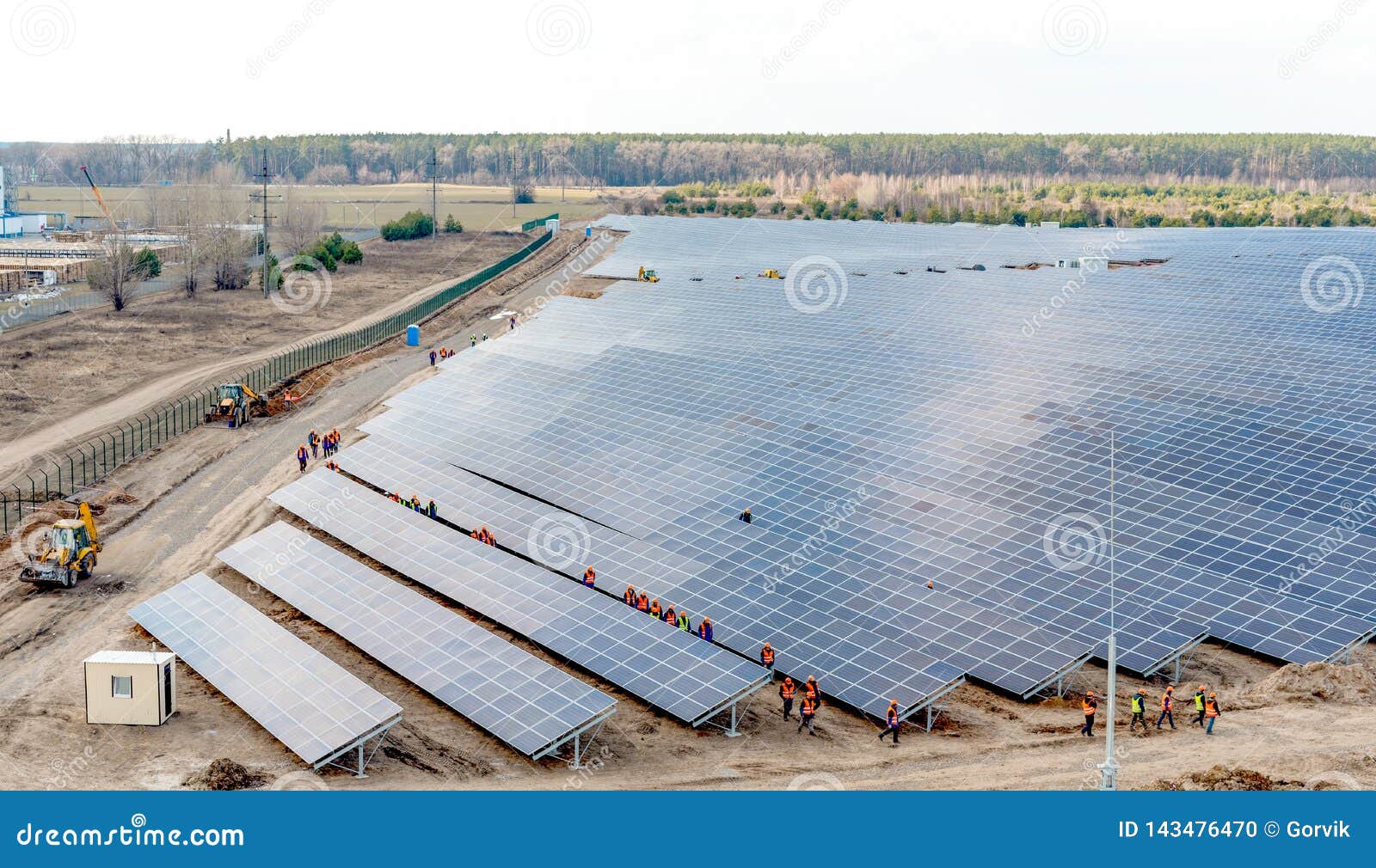 Section of the Solar Panels - the Top View Stock Photo - Image of view ...